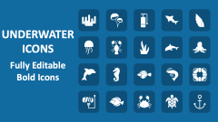 Underwater Icons for Google Slides and PowerPoint