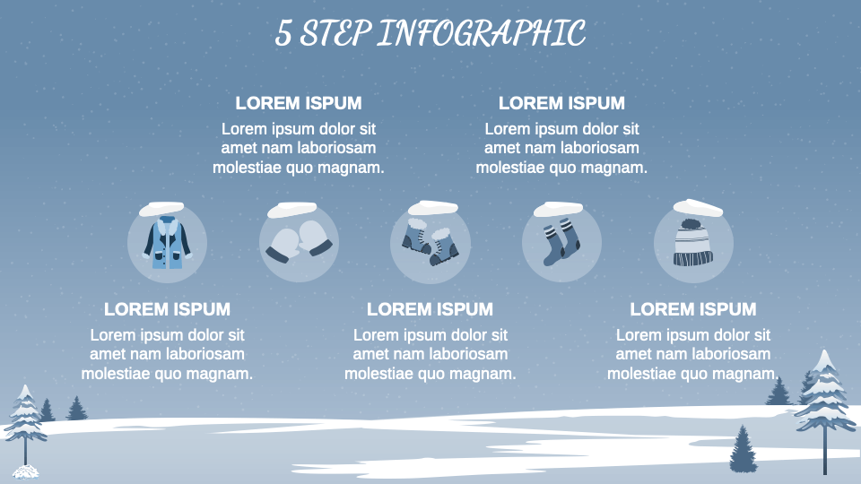 Free Snow Presentation Theme for Google Slides and PowerPoint