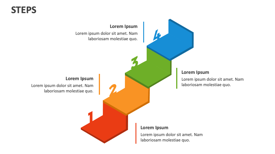 Steps Template for PowerPoint and Google Slides - PPT Slides