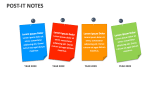 Post-it Notes Template for PowerPoint and Google Slides - PPT Slides
