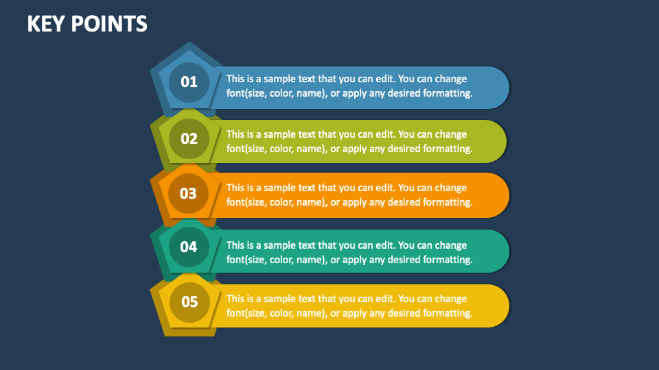 Key Points PowerPoint and Google Slides Template - PPT Slides