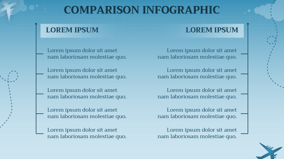 Free Aviation Presentation Theme for Google Slides and PowerPoint