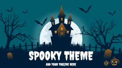 Free Spooky Presentation Theme for Google Slides and PowerPoint