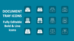 Document Tray Icons for Google Slides and PowerPoint