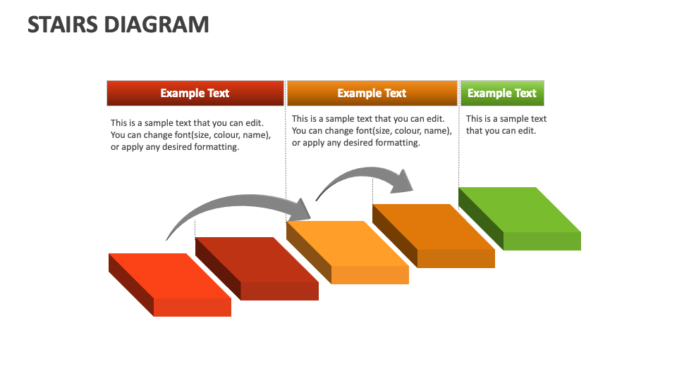 Stairs Diagram Template for PowerPoint and Google Slides - PPT Slides