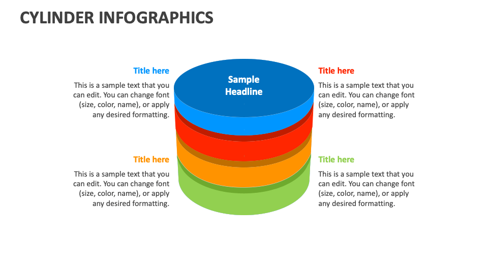 Cylinder Infographics PowerPoint and Google Slides Template - PPT Slides