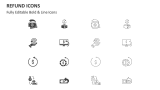 Refund Icons for Google Slides and PowerPoint