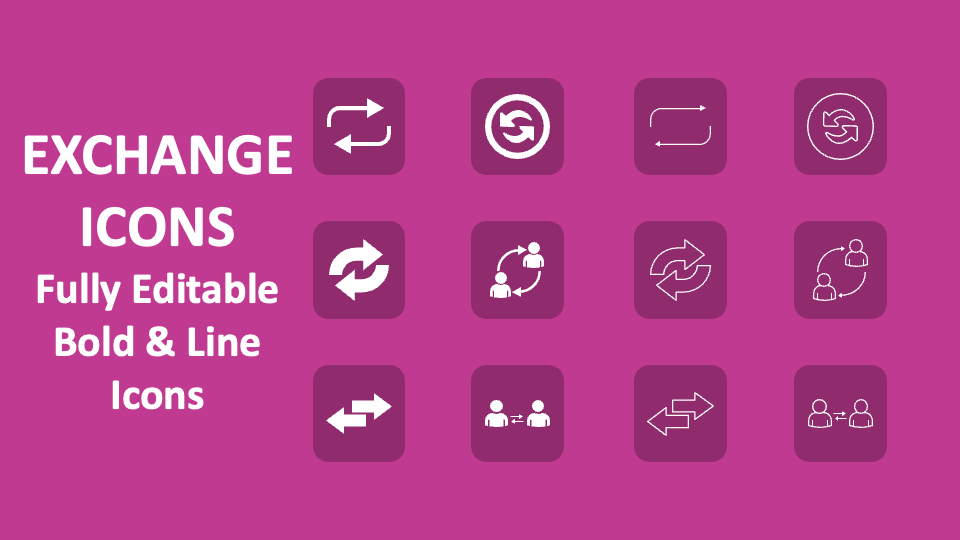 Exchange Icons for Google Slides and PowerPoint