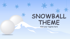 Snowball Presentation Theme for PowerPoint and Google Slides - PPT Slides