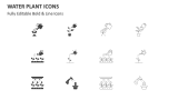Water Plant Icons for Google Slides and PowerPoint