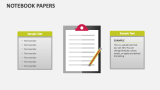 Notebook Papers Template for PowerPoint and Google Slides - PPT Slides