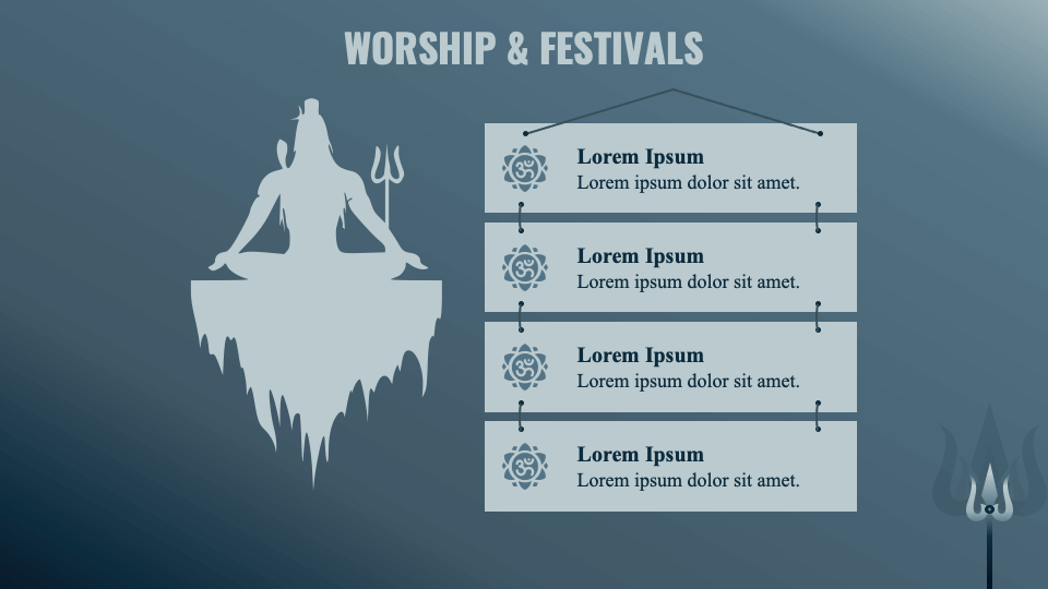 Lord Shiva Presentation Theme for PowerPoint and Google Slides - PPT Slides