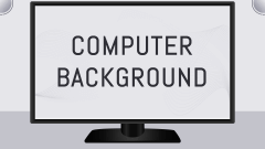 Free Computer Background Presentation for Google Slides and PowerPoint