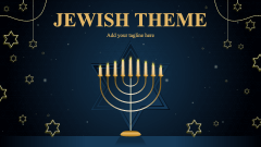 Free Jewish Theme for Google Slides and PowerPoint