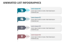 Animated List Infographics for Google Slides and PowerPoint - PPT Slides