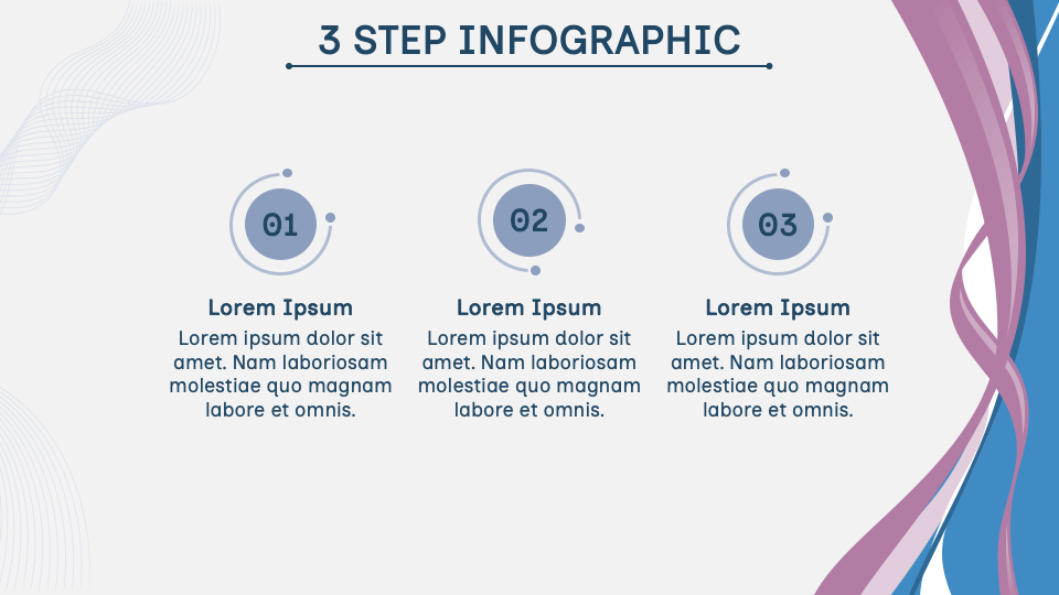 Free Abstract Waves Presentation Theme for Google Slides and PowerPoint