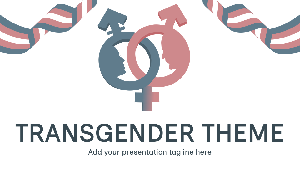 Free Transgender Presentation Theme for Google Slides and PowerPoint