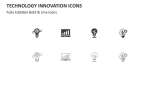 Technology Innovation Icons for Google Slides and PowerPoint