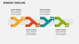 Ribbon Timeline PowerPoint and Google Slides Template - PPT Slides
