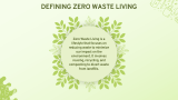 Zero Waste Living PowerPoint and Google Slides Template - PPT Slides
