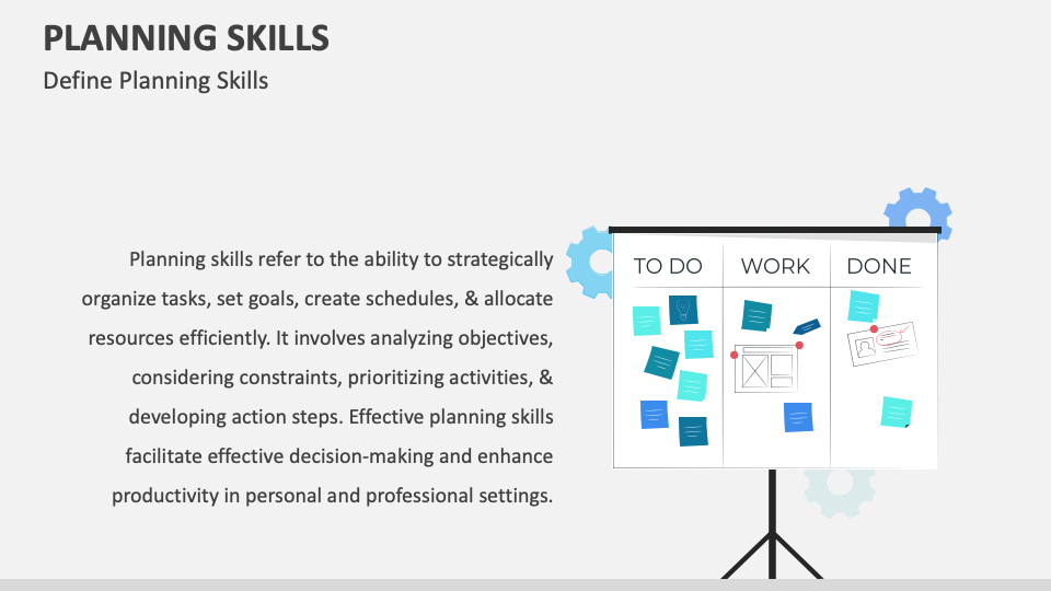 Planning Skills PowerPoint and Google Slides Template - PPT Slides