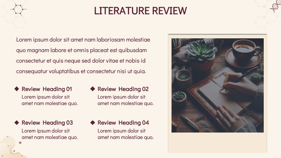 Free Biology Thesis Theme for Google Slides and PowerPoint