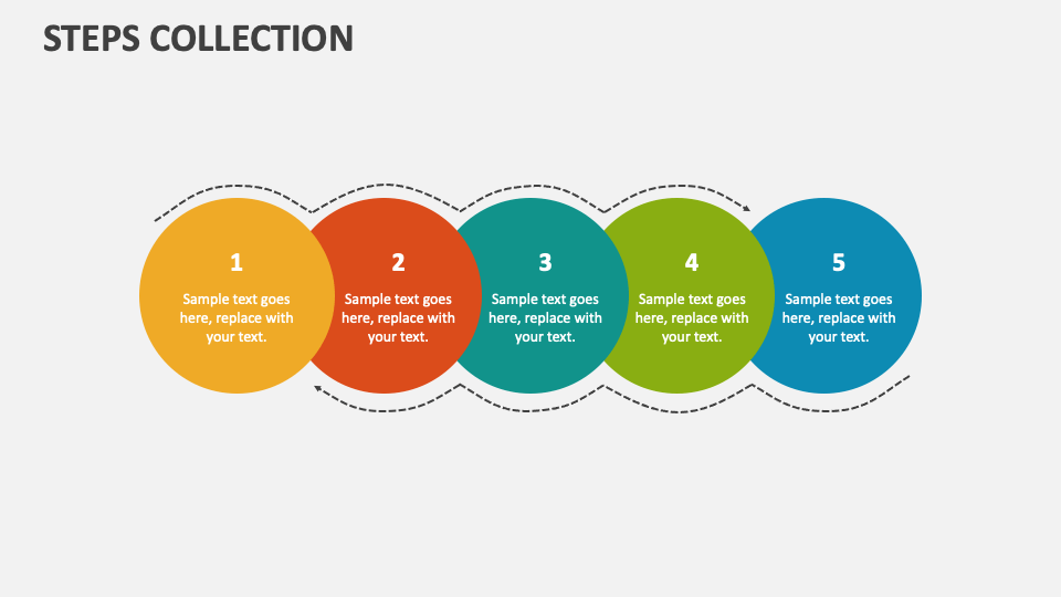 Steps Collection Template for PowerPoint and Google Slides - PPT Slides