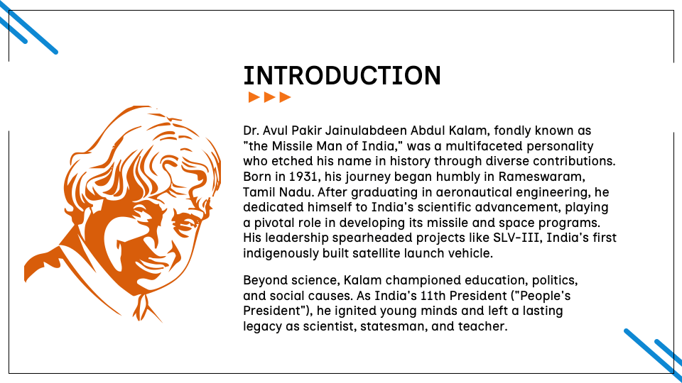 Free APJ Abdul Kalam Presentation Template for Google Slides and ...