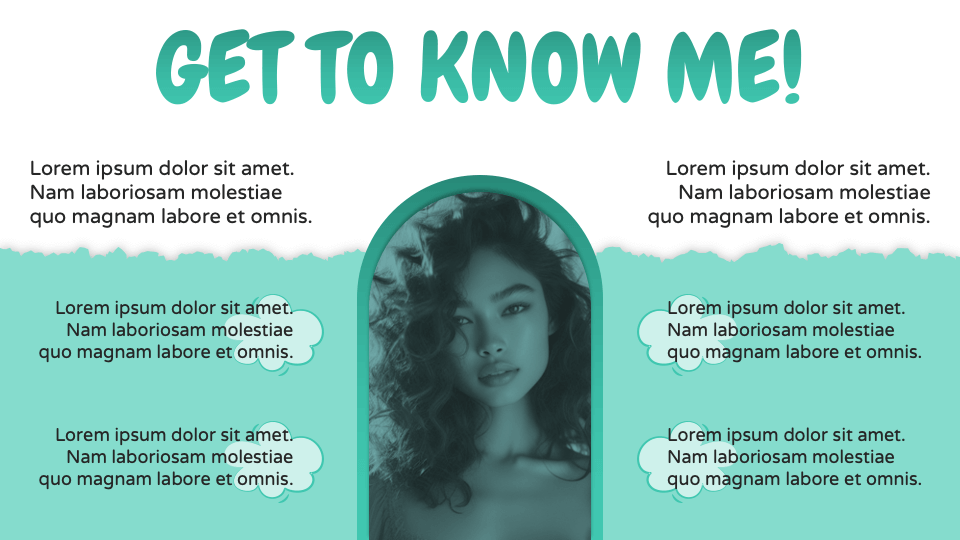 Free - Fun Facts About Me Template for Google Slides and PowerPoint ...