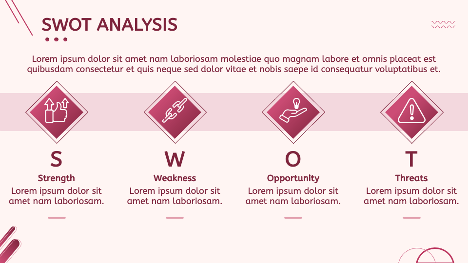 Pink Presentation Theme for Google Slides and PowerPoint