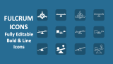 Fulcrum Icons for PowerPoint and Google Slides - PPT Slides
