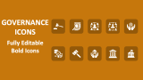 Governance Icons for Google Slides and PowerPoint