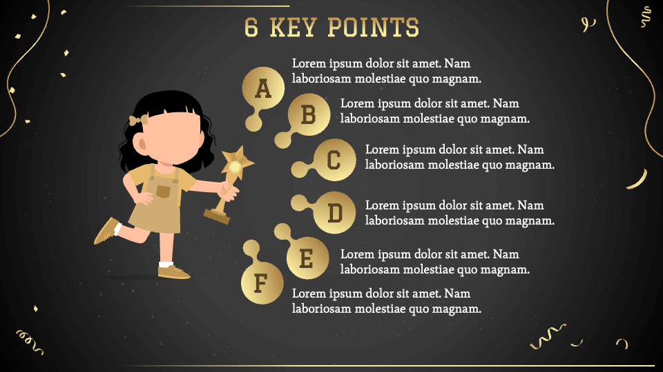 Free Children Award Ceremony Template for Google Slides and PowerPoint