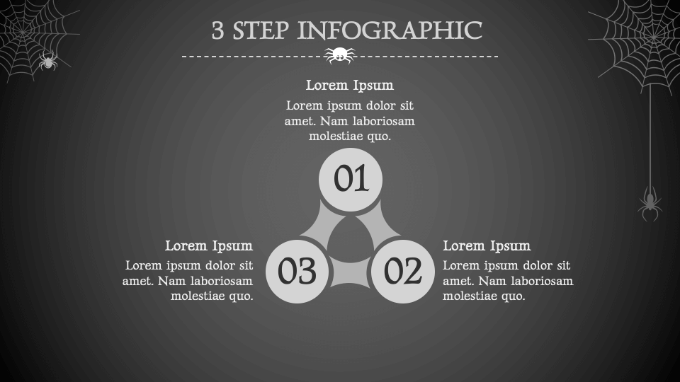 Free Spider Background Presentation Theme for Google Slides and PowerPoint