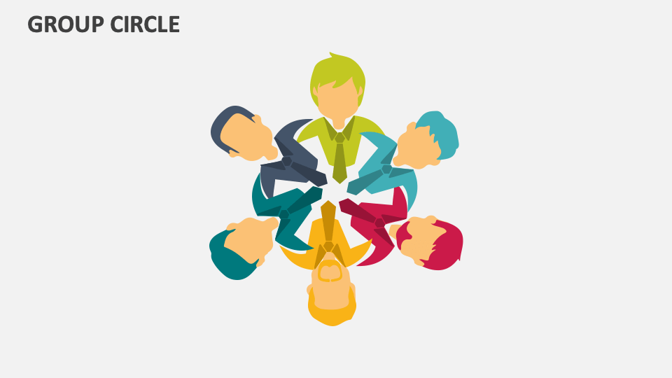Group Circle Template for PowerPoint and Google Slides - PPT Slides