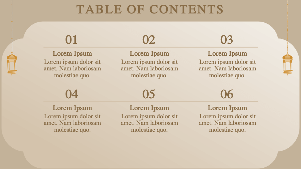 Arabic Presentation Theme for PowerPoint and Google Slides - PPT Slides