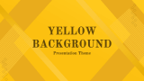 Yellow Presentation Background Theme for PowerPoint and Google Slides ...