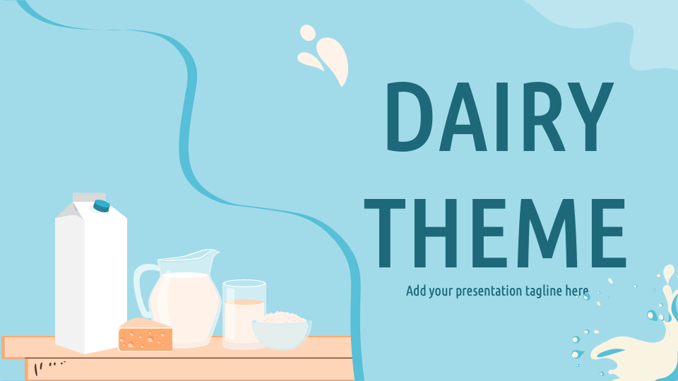 Dairy Powerpoint Presentation Free Free Dairy Google Slides Themes And