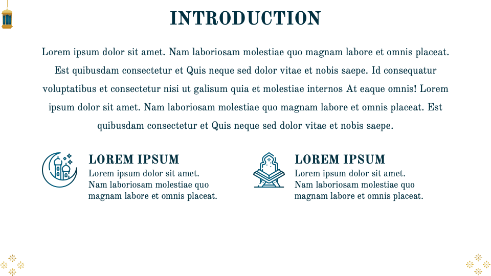 Free - Islamic History Thesis Presentation Template for Google Slides ...