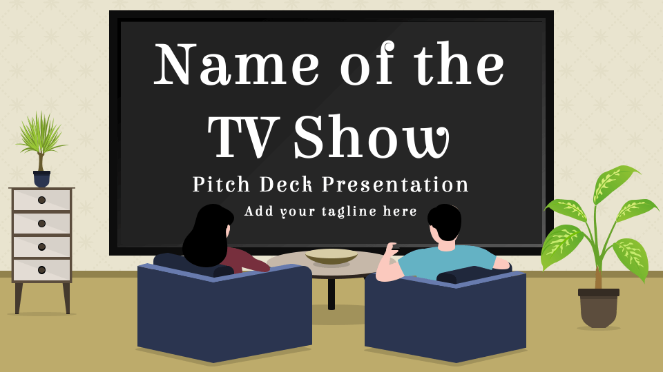 TV Show Pitch Deck for Google Slides and PowerPoint