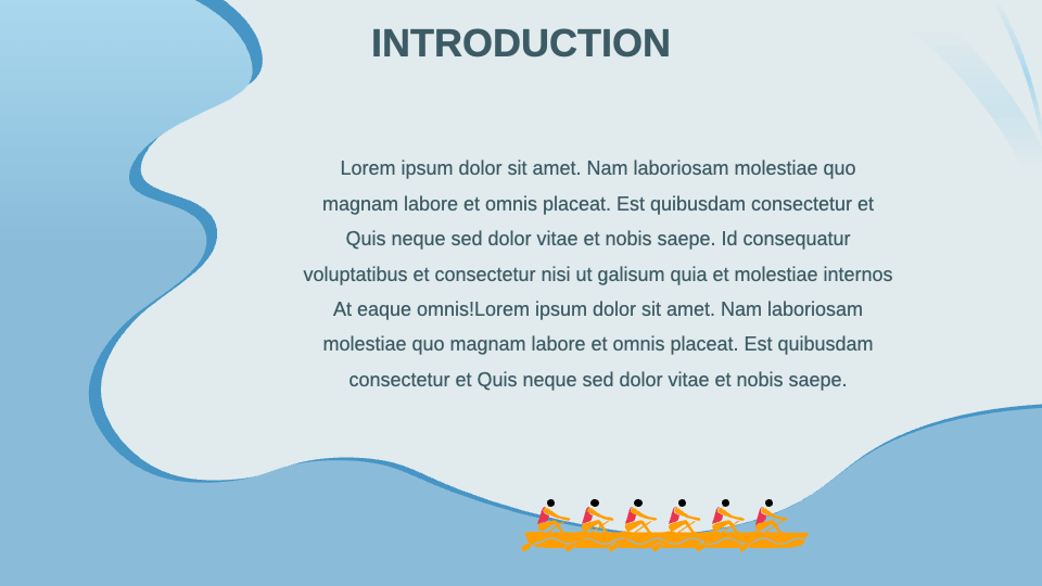 Free Rowing Theme for Google Slides and PowerPoint