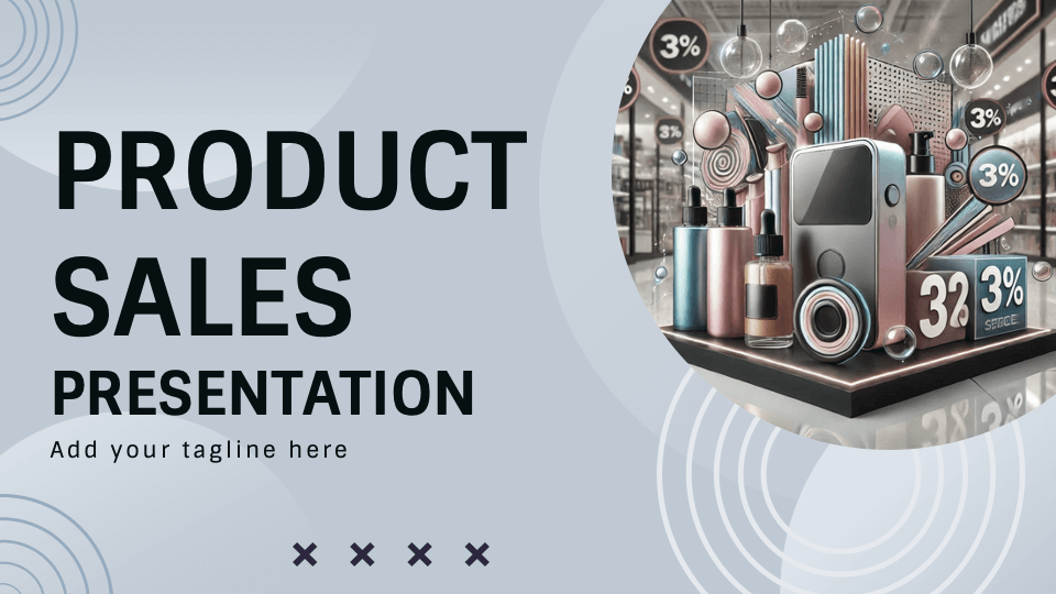 Product Sales Template for Google Slides and PowerPoint - PPT Slides