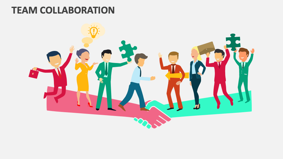 Team Collaboration Template for PowerPoint and Google Slides - PPT Slides