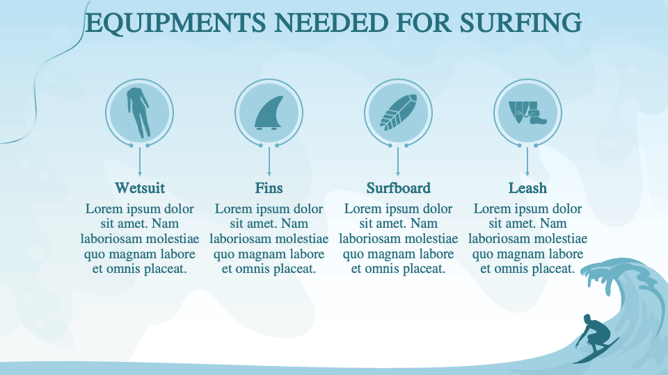 Free Surfing Theme for Google Slides and PowerPoint