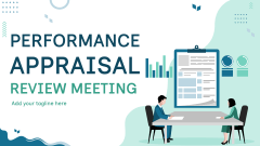 Performance Appraisal Review Meeting Template for Google Slides and ...