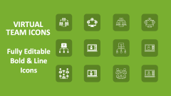 Teamwork Icons for Google Slides and PowerPoint