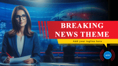 Free Breaking News Theme for Google Slides and PowerPoint