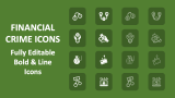 Financial Crime Icons for Google Slides and PowerPoint