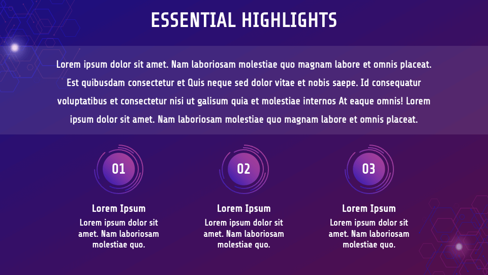 Futuristic Tech Presentation Theme for Google Slides and PowerPoint