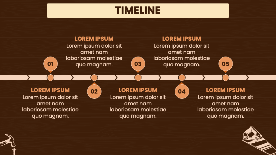 Free Carpentry Theme for Google Slides and PowerPoint